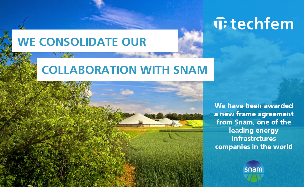 We consolidate our collaboration with Snam | Techfem