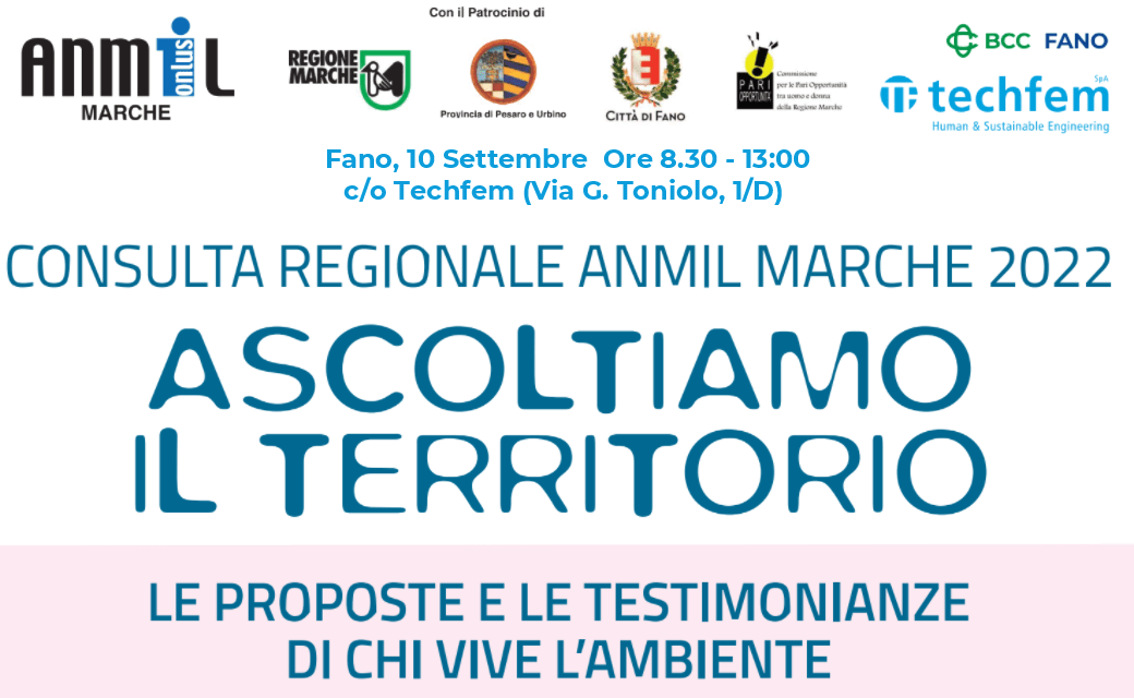 Consulta Regionale ANMIL Marche 2022 | Techfem