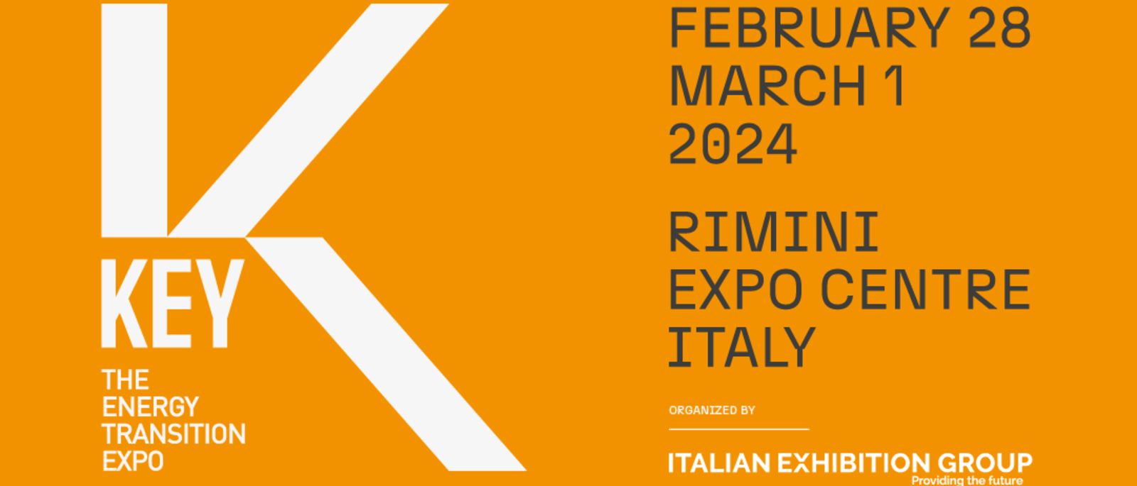 MEET US AT "KEY - Italian Exhibition Group" | Techfem